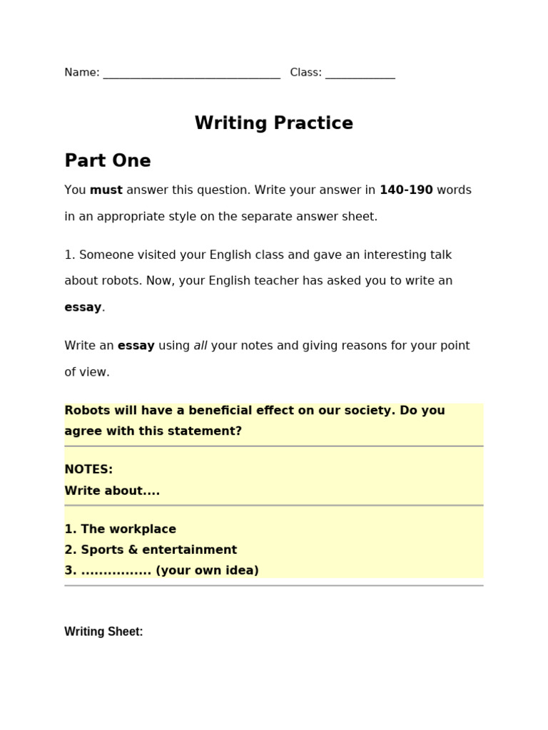 Writing Practice: Essays and Reviews | PDF