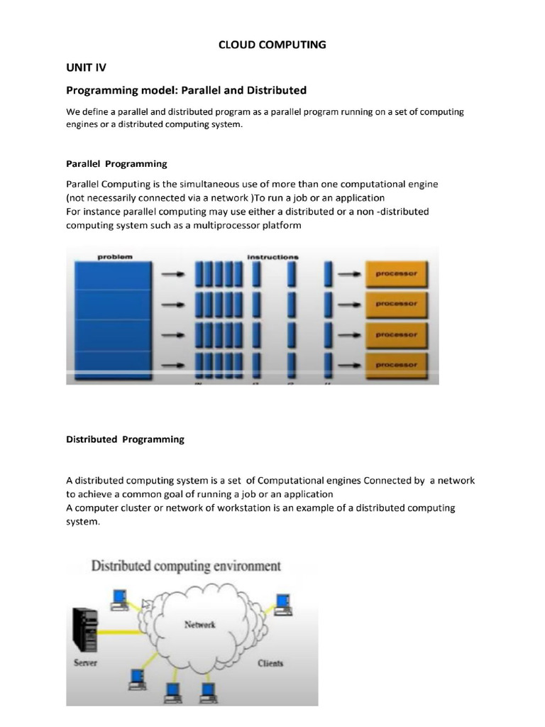 Cloud Unit4 and Unit5 | PDF