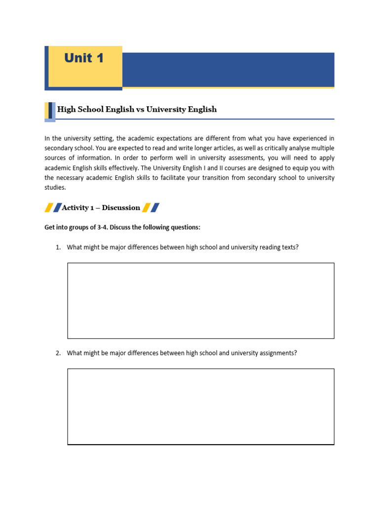 02 - Unit 1 Introduction To Academic Genres | PDF | Snapchat | Genre