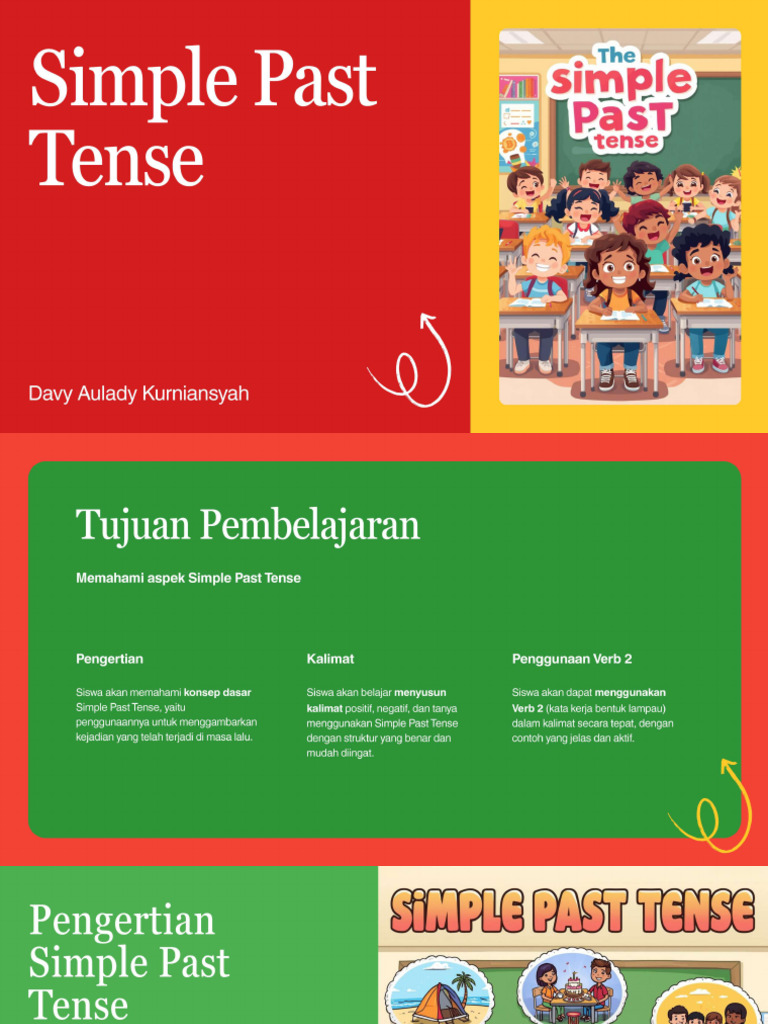 Presentasi - Simple Past Tense_compressed (1) | PDF