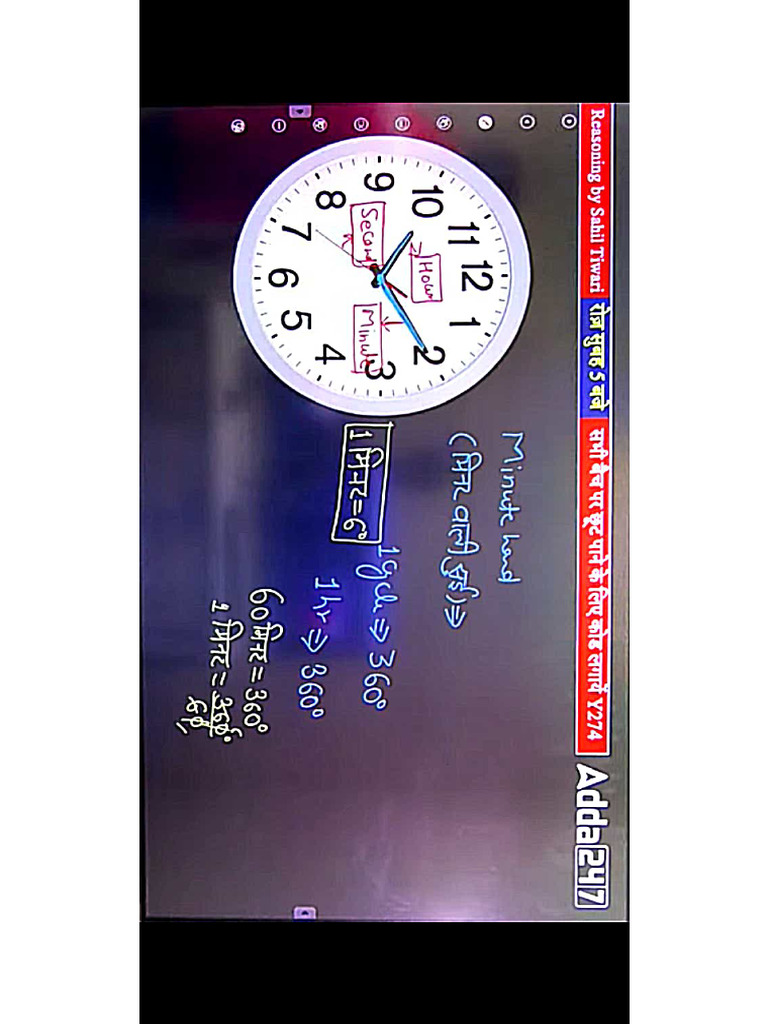 Reasoning Topic Clock | PDF