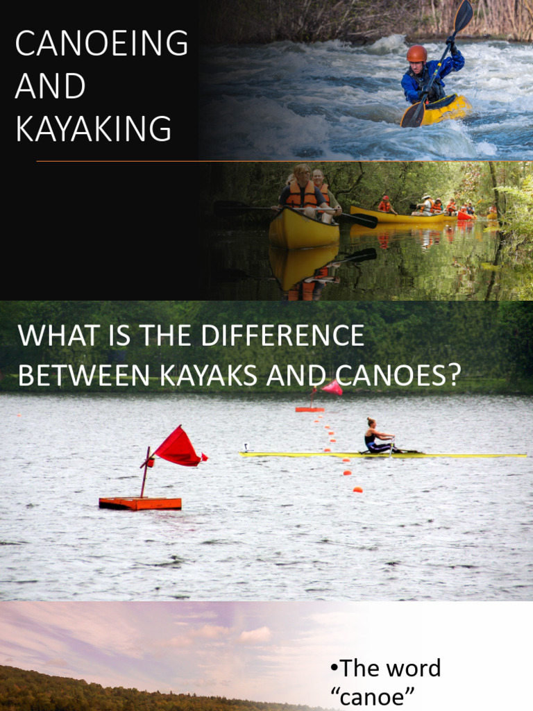 Canoe and Kayak Copy | PDF