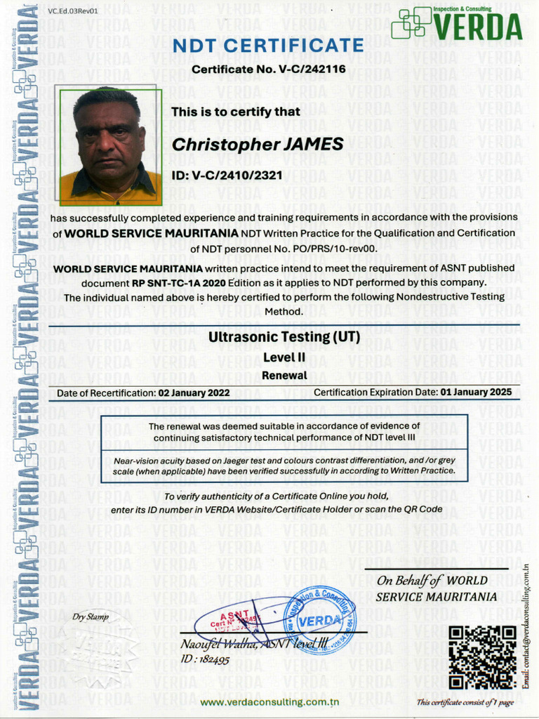 Christopher James UT LII | PDF