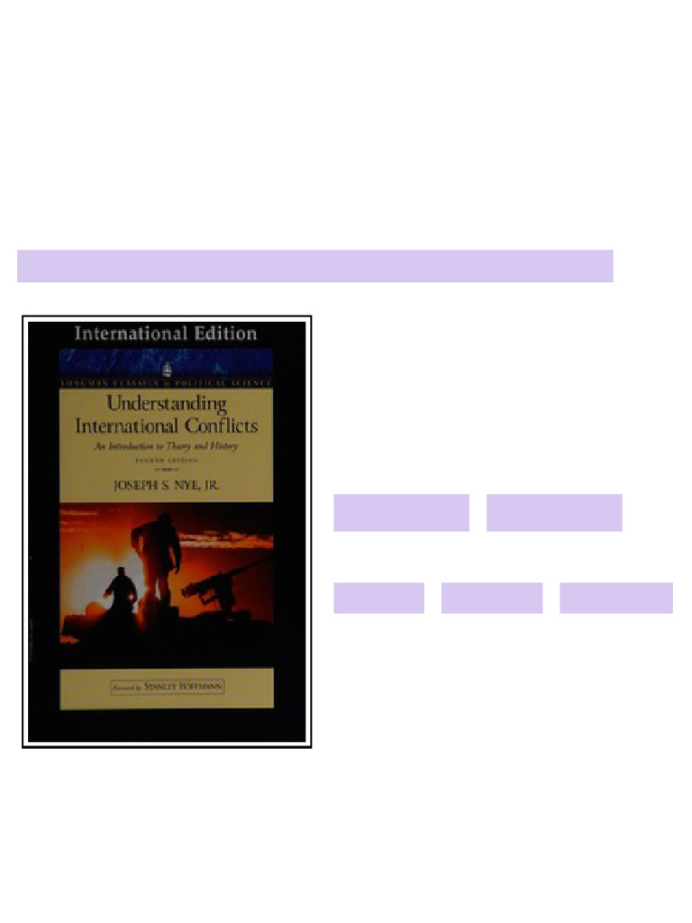 Understanding international conflicts : an introduction to theory and ...