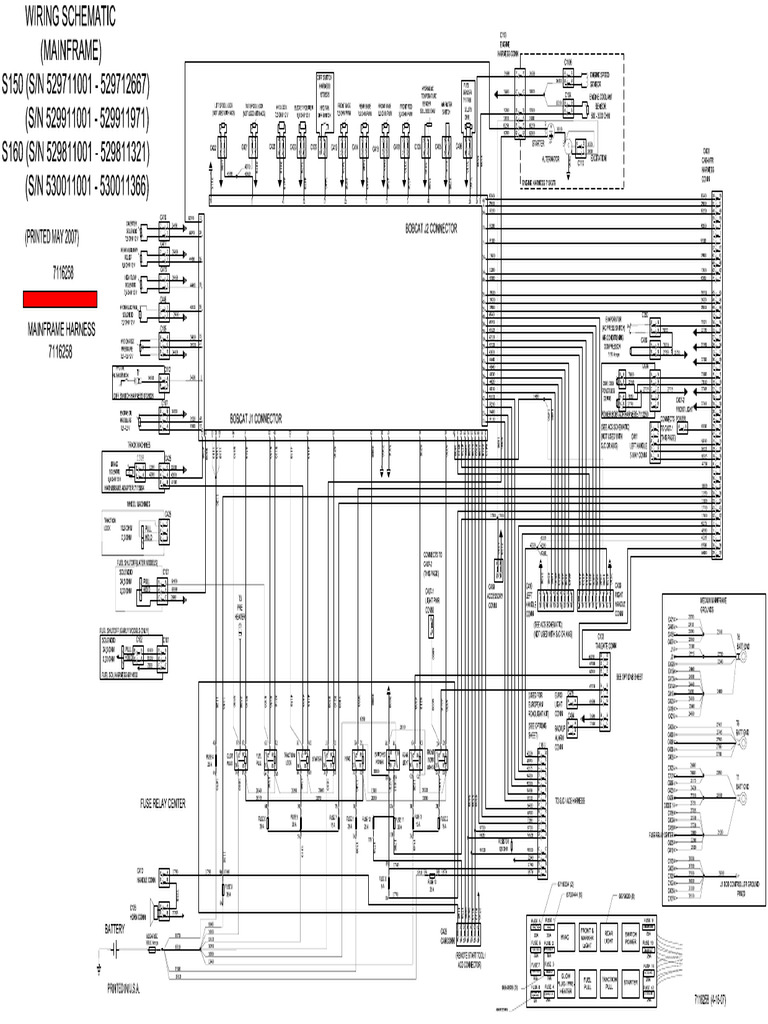 Wiring Schematic for Standard Cab | PDF | Computer Engineering ...