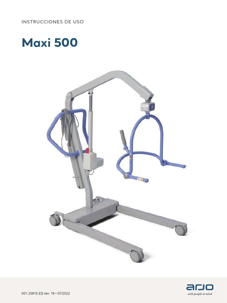 Instrucciones de Uso Maxi 500 | PDF | Grúa (máquina) | Ingeniería de ...