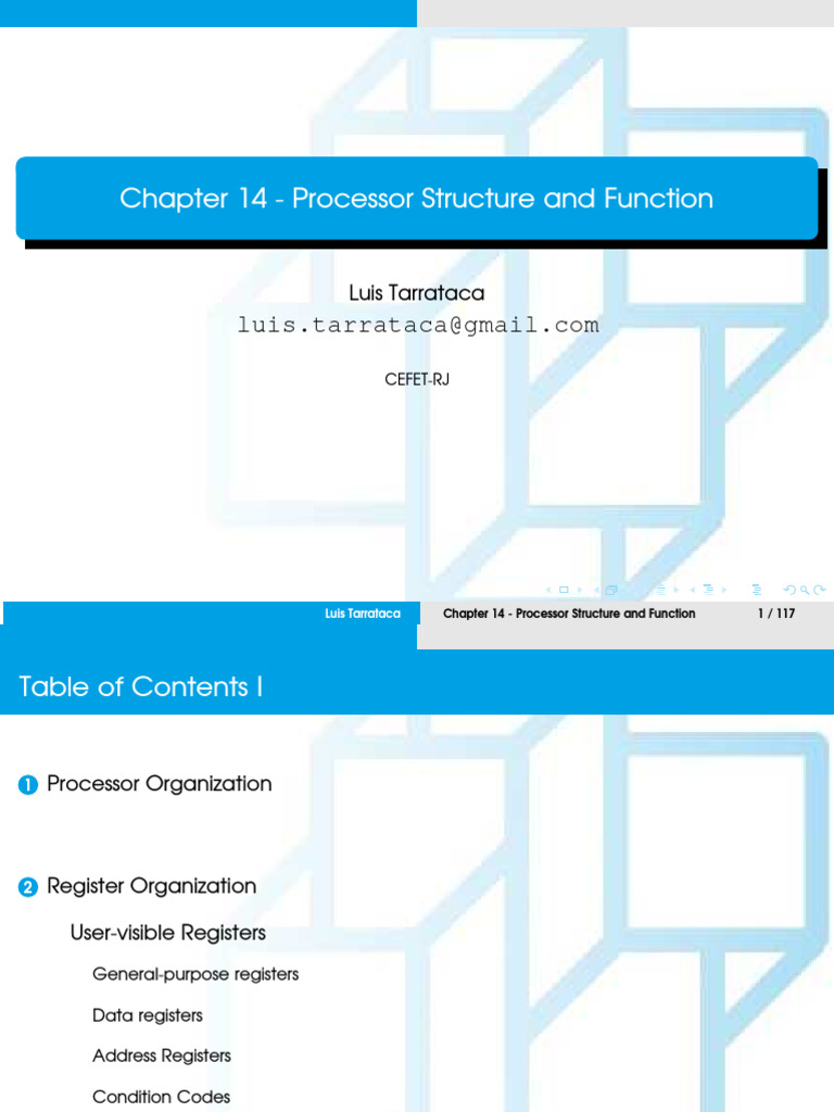 Chapter14-ProcessStructureAndFunction | PDF | Central Processing Unit ...