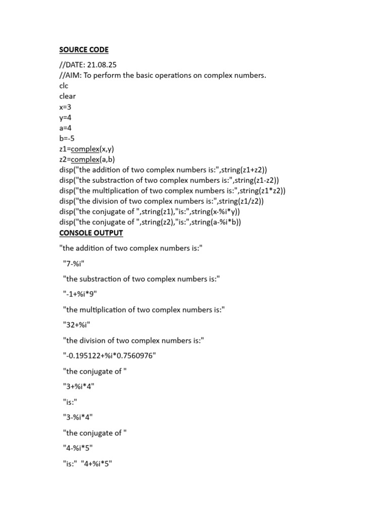 Complex Numbers | PDF | Complex Number | Number Theory