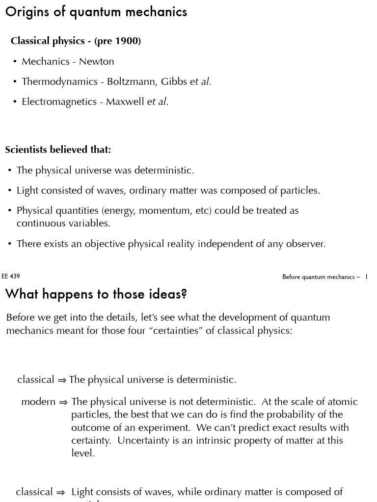 History of QM (1) | PDF | Photon | Atomic Orbital
