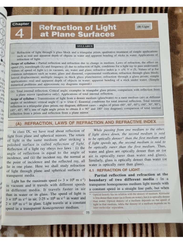 Physics Chapter 4 Class 10 | PDF