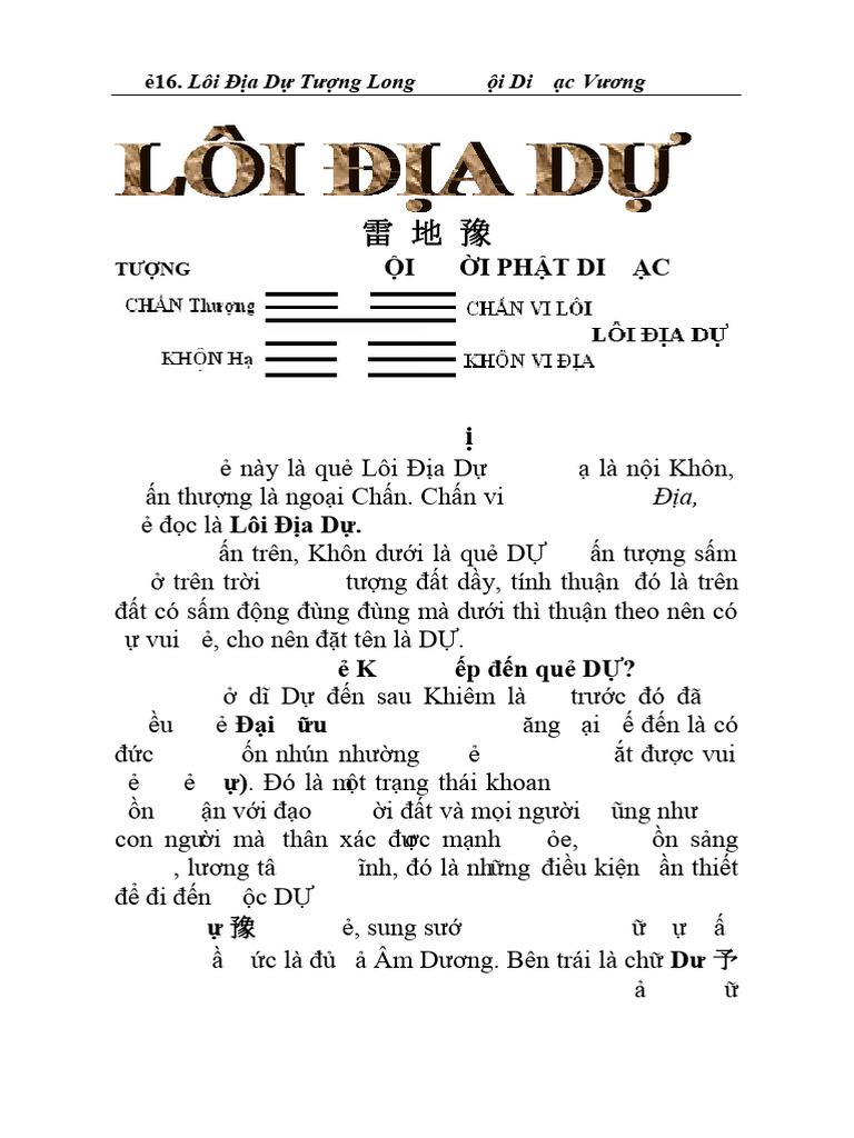 16 LoiDiaDu Du | PDF