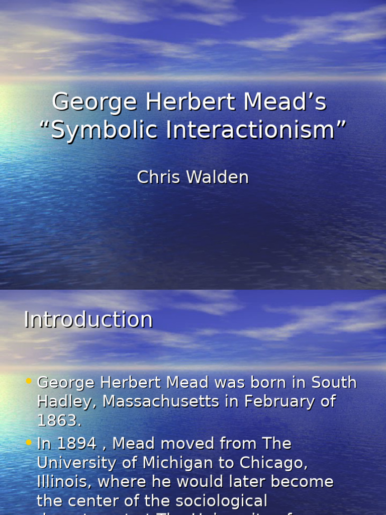 Understanding Symbolic Interactionism | PDF | Thought | Behavioural ...