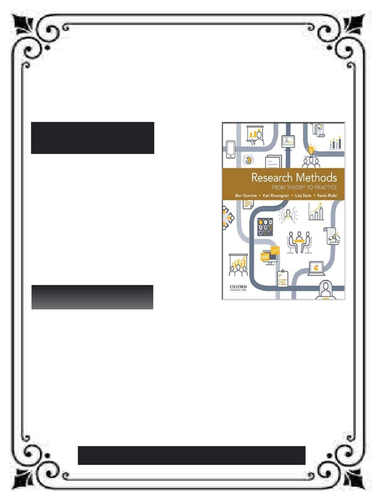 (eTextbook PDF) for Research Methods: From Theory to Practice by Ben ...