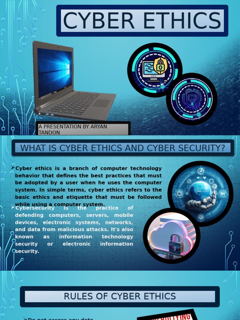 Cyber Ethics | PDF