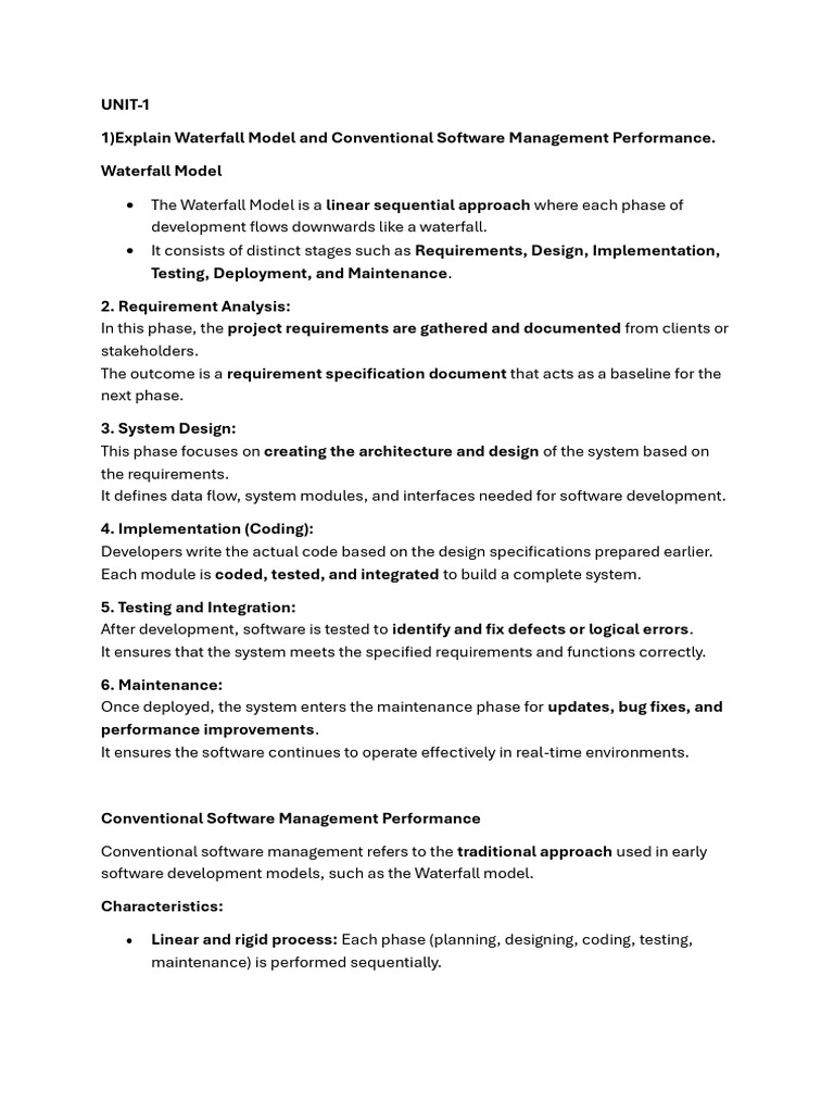 Spm See Answers | PDF | Software Development | Software Testing