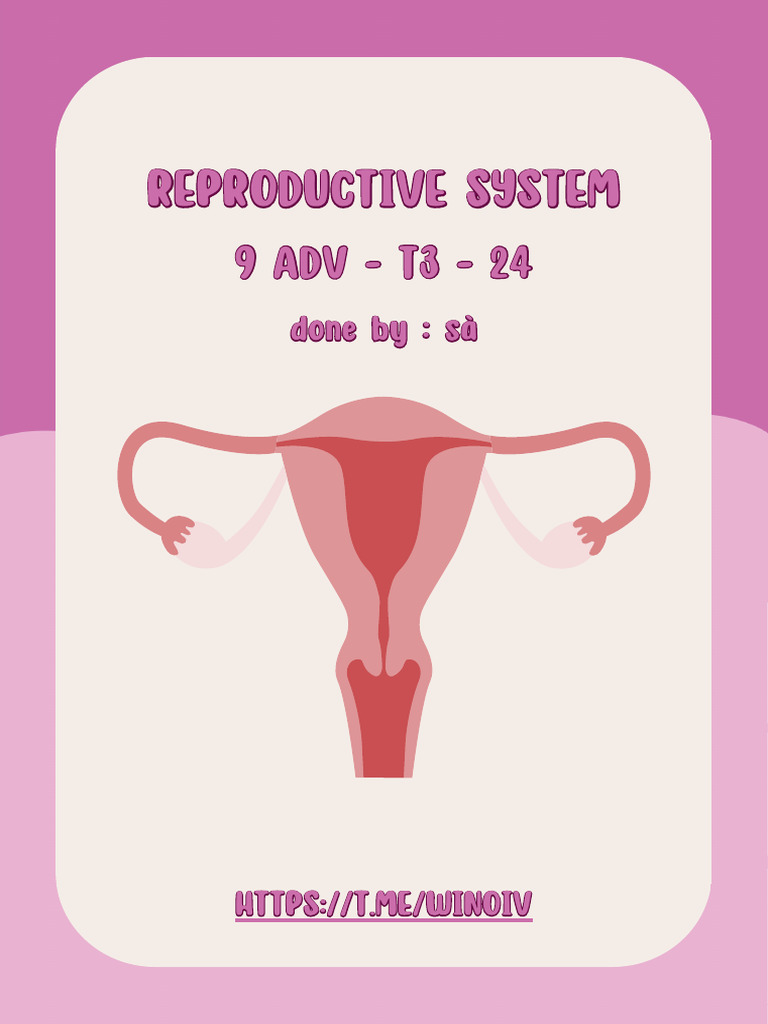 module_26_ch_8_l1_reproductive_system_?️ | PDF | Menstrual Cycle ...