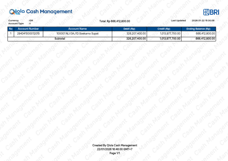 Account Summary | PDF