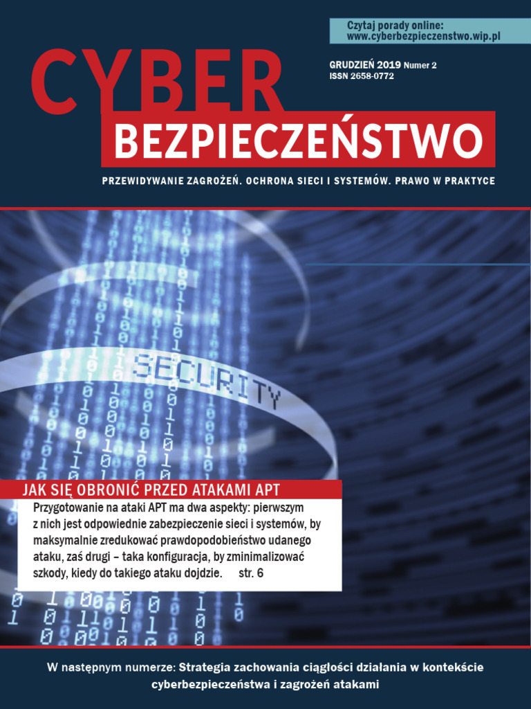 Wydanie Nr 2 Cyberbezpieczeństwo Nr 2 (12-2019) | PDF