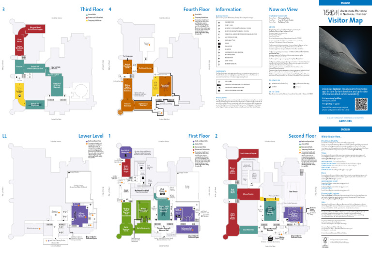 AMNH Visitor Map and Exhibition Guide | PDF