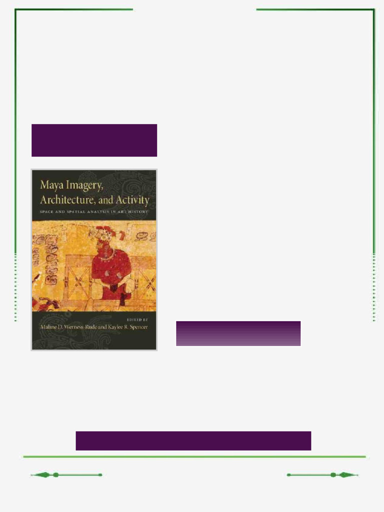 Maya Imagery Architecture and Activity Space and Spatial Analysis in ...