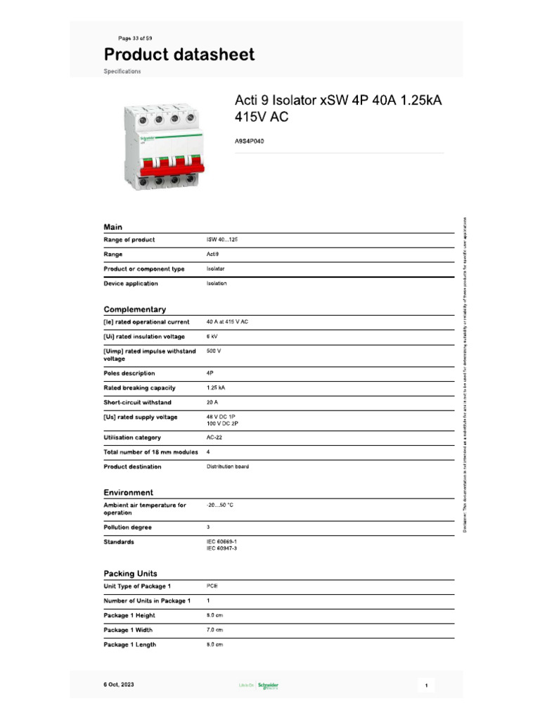 Hcfdc Cb Breaker | PDF