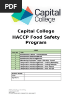 Test Tray Audit Evaluation Form | PDF | Cooking | Cuisine