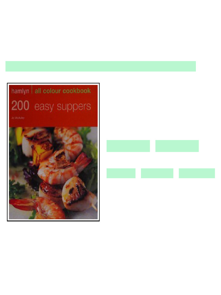 200 easy suppers ebook new digital file | PDF