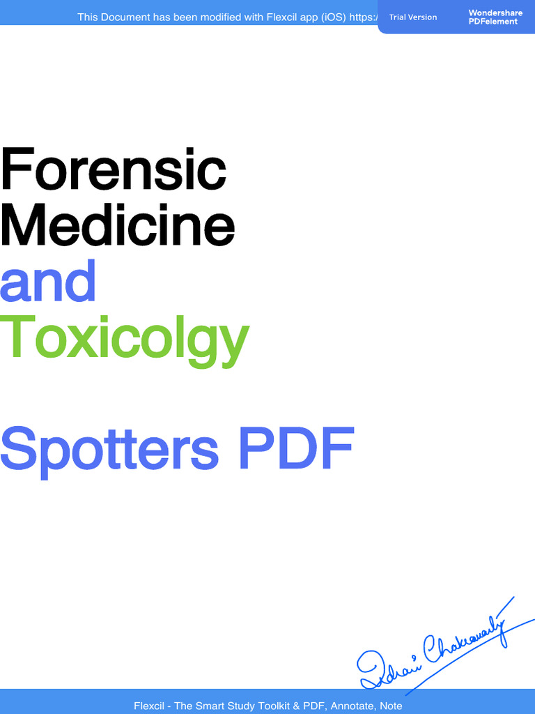 Forensic Medicine Spotters | PDF | Ios | Apple Inc.