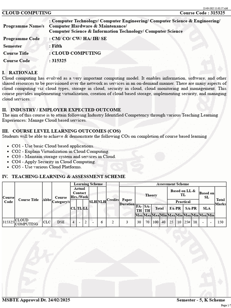 Cloud Computing | PDF | Virtualization | Cloud Computing