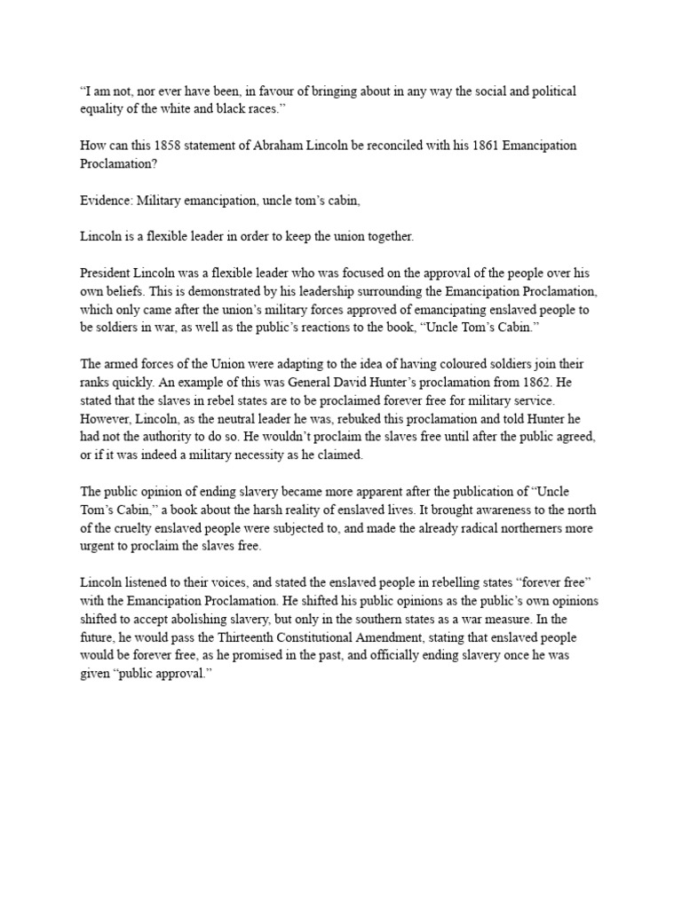 APUSH Essay | PDF