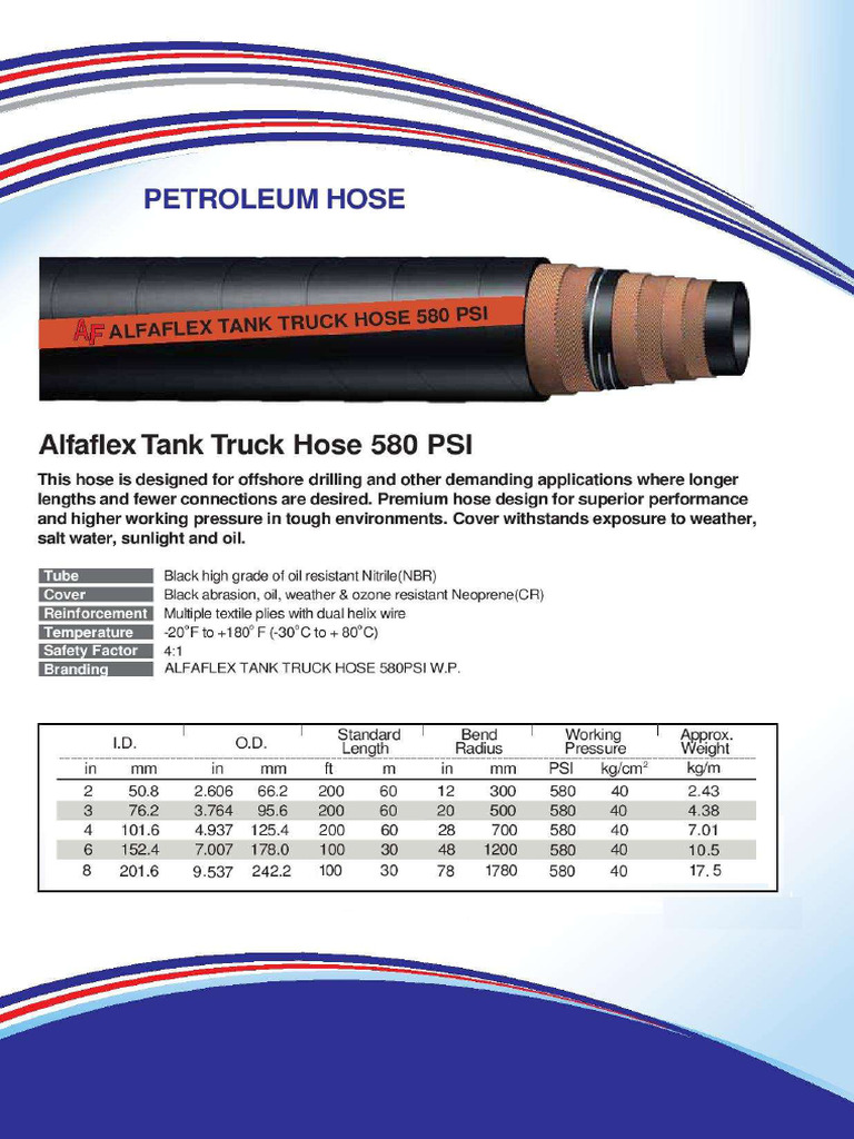 Data Sheet -2073 Alfa Tank 8 Inches | PDF