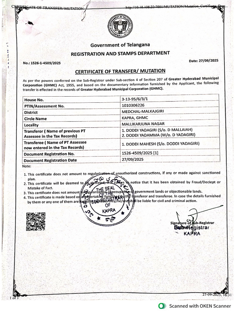 My Home Document | PDF