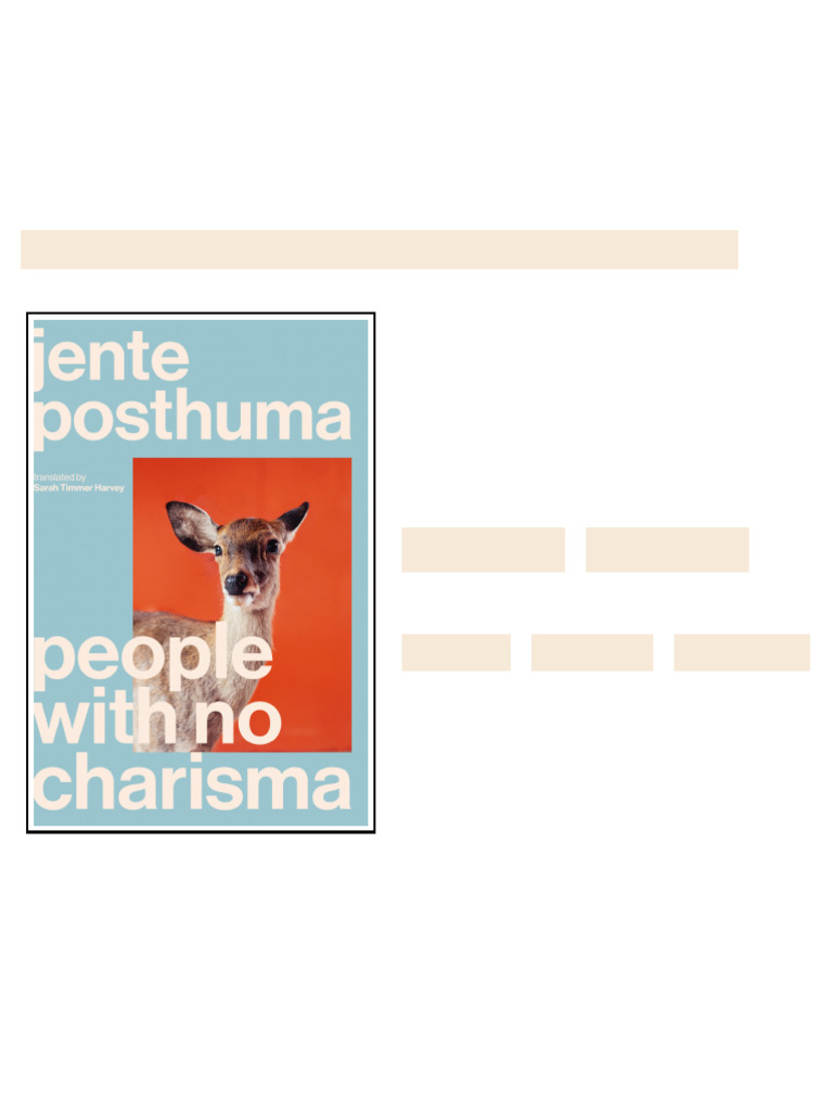 People with No Charisma ebook digital text version | PDF | Edipo