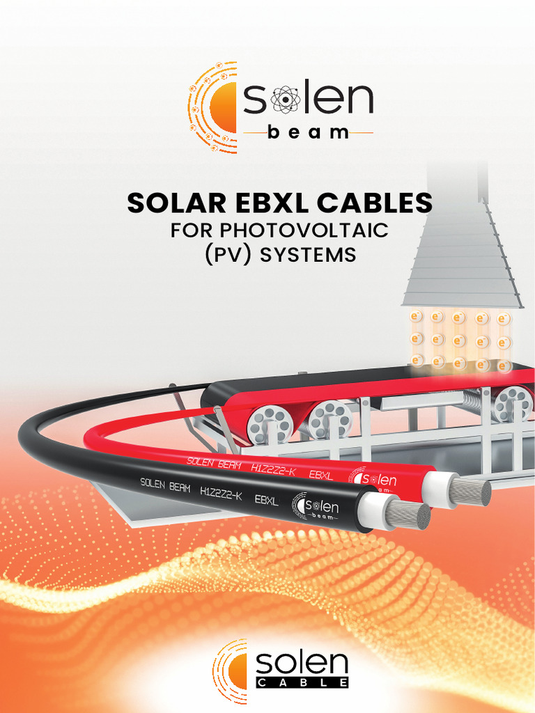 Solar EBXL Cables for PV Systems | PDF | Insulator (Electricity ...