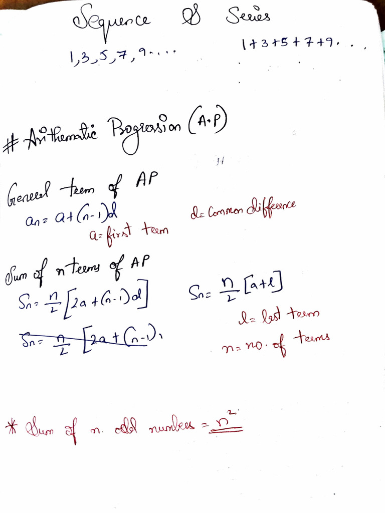 Sequence and Series | PDF