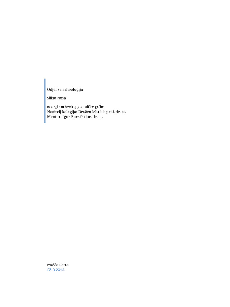 Slikar Nesa | PDF