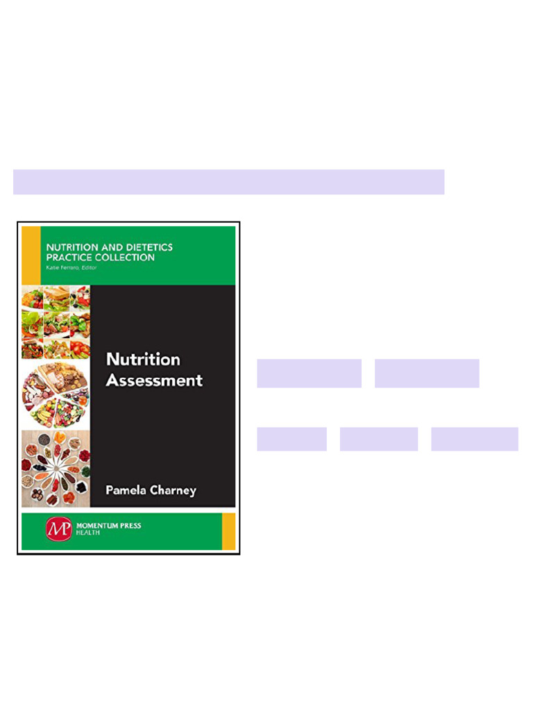 Nutrition Assessment 1st Edition Pamela Charney pdf available | PDF ...