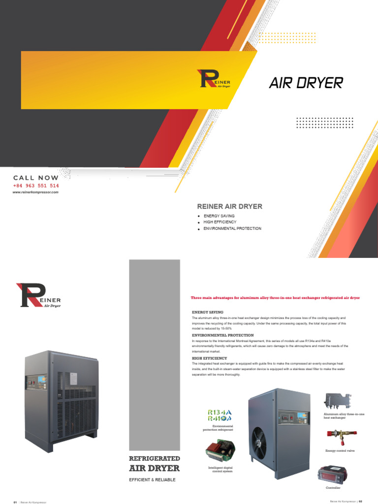 Reiner _ Air Dryer | PDF | Filtration | Heat Exchanger