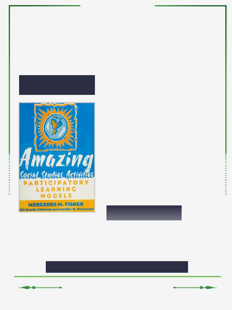 Amazing social studies activities : participatory learning models by ...