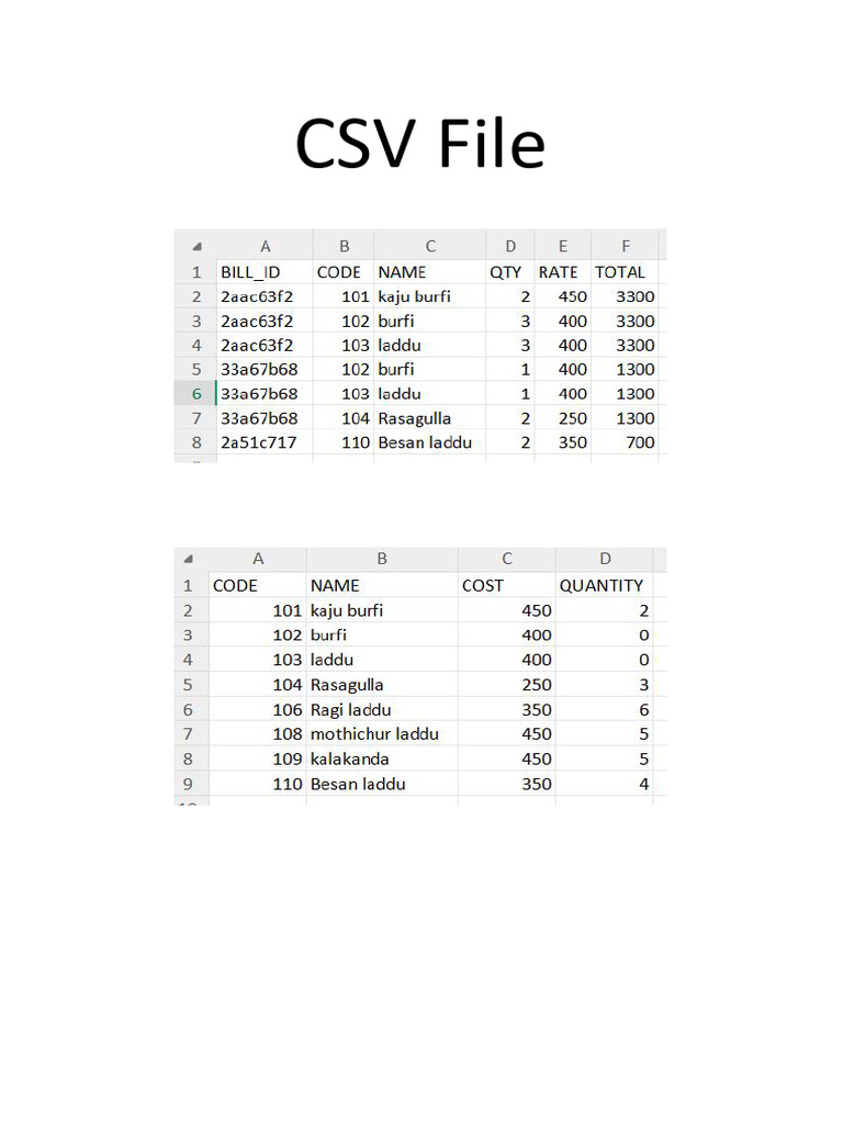 CSV File.pdf Roshni | PDF