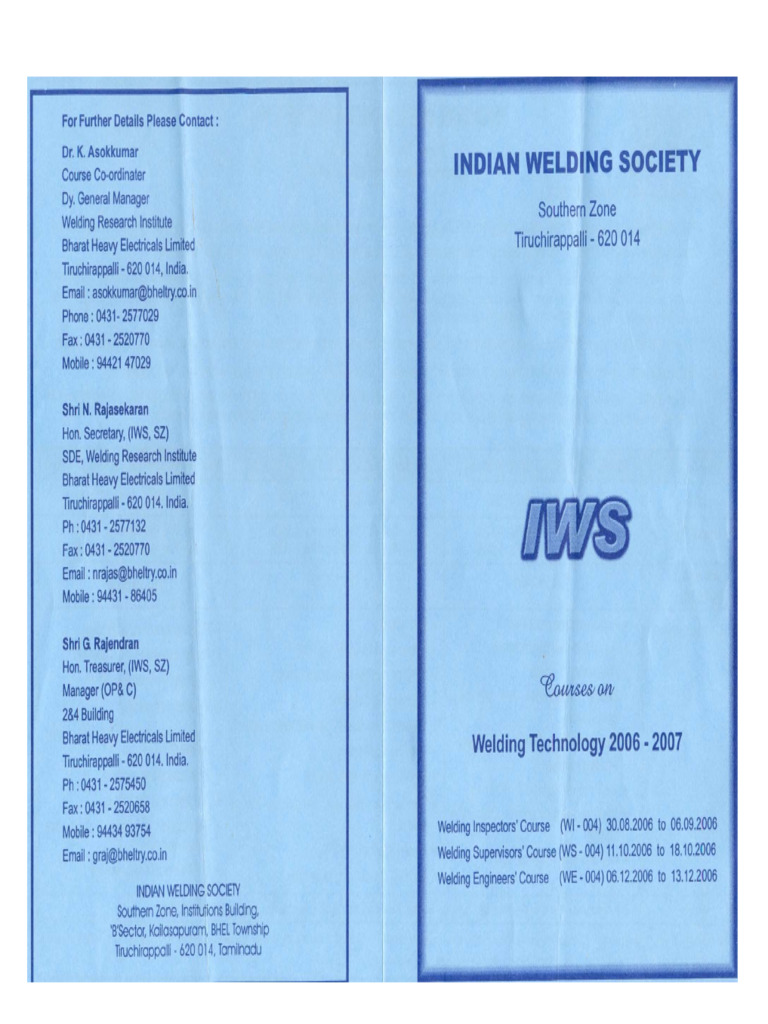 Iws Course | PDF