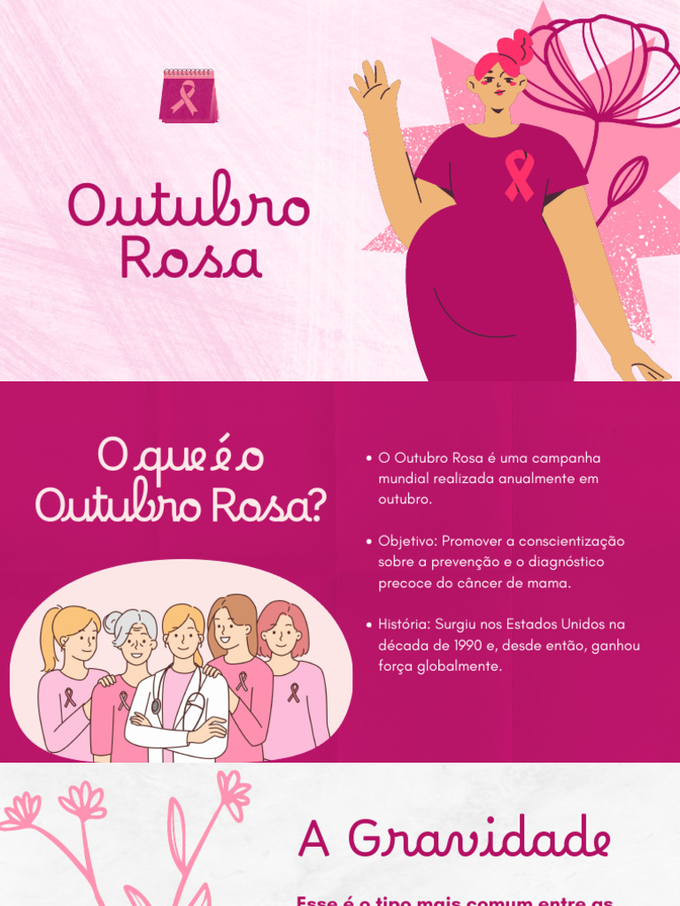 Apresentação Animada Feminina Outubro Rosa Saúde da Mulher.pdf | PDF ...