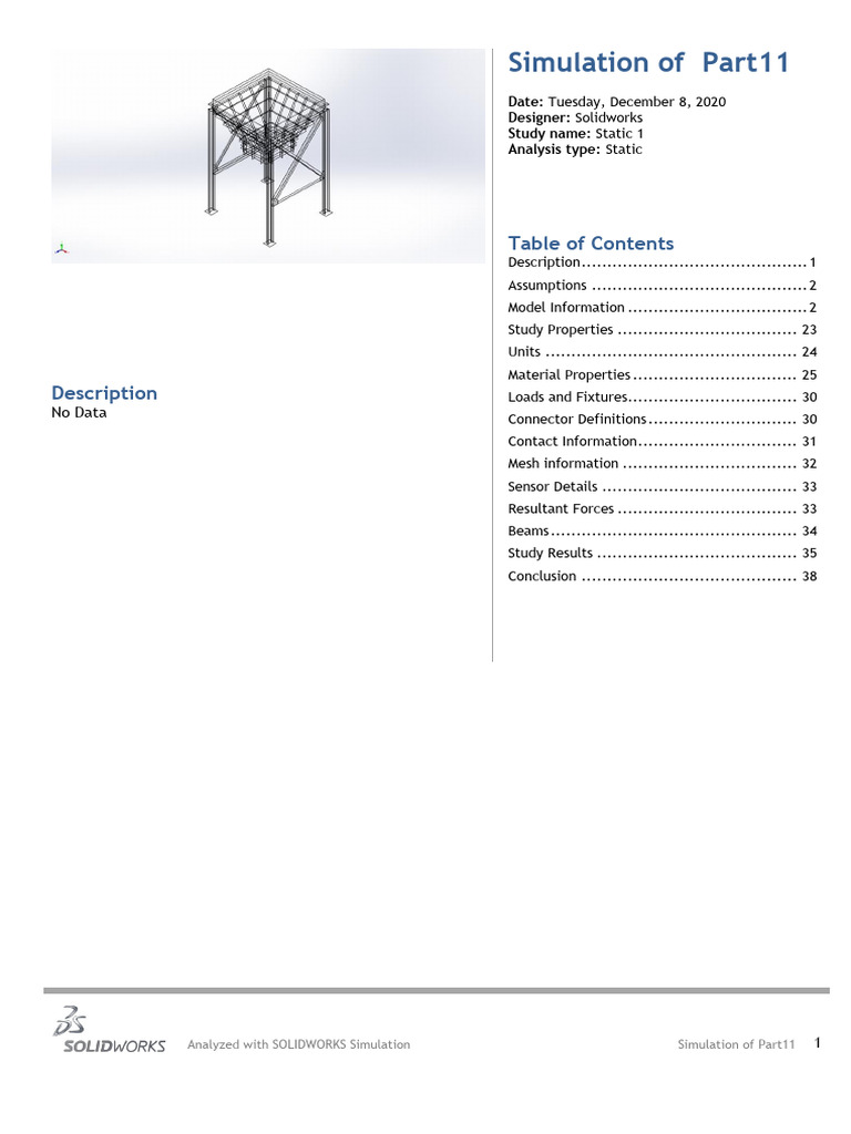 Simulation Hopper Test Rig-Static 1-1 | PDF | Density | Volume
