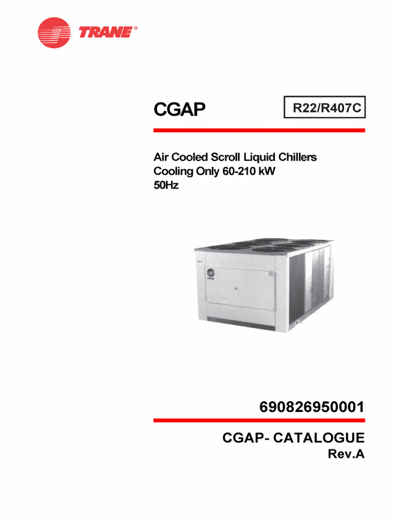 Catalogue Trane Cgap | PDF