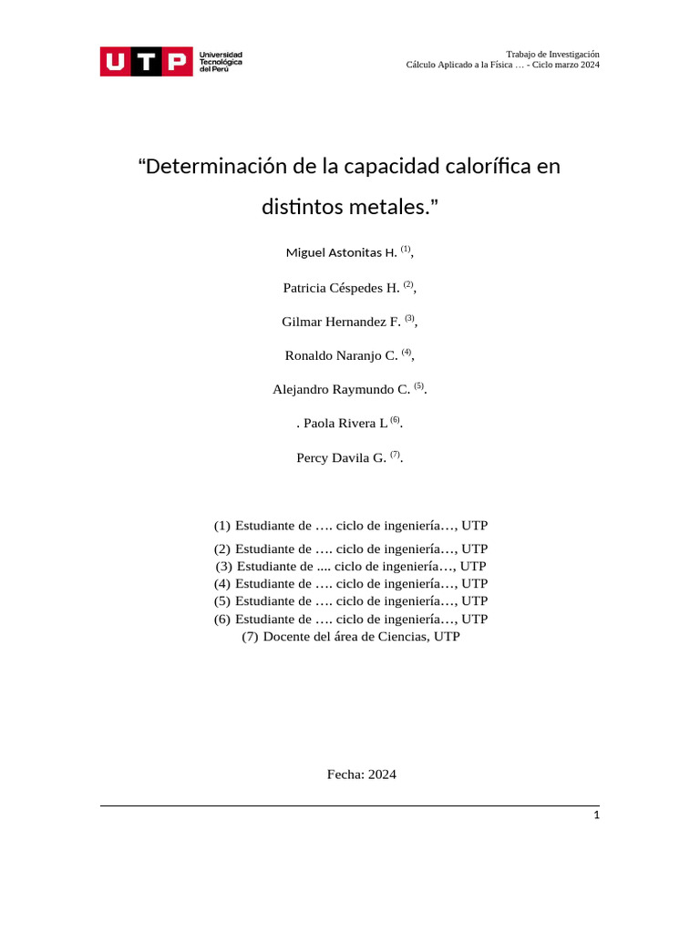 documento 1 | PDF | Calor | Temperatura