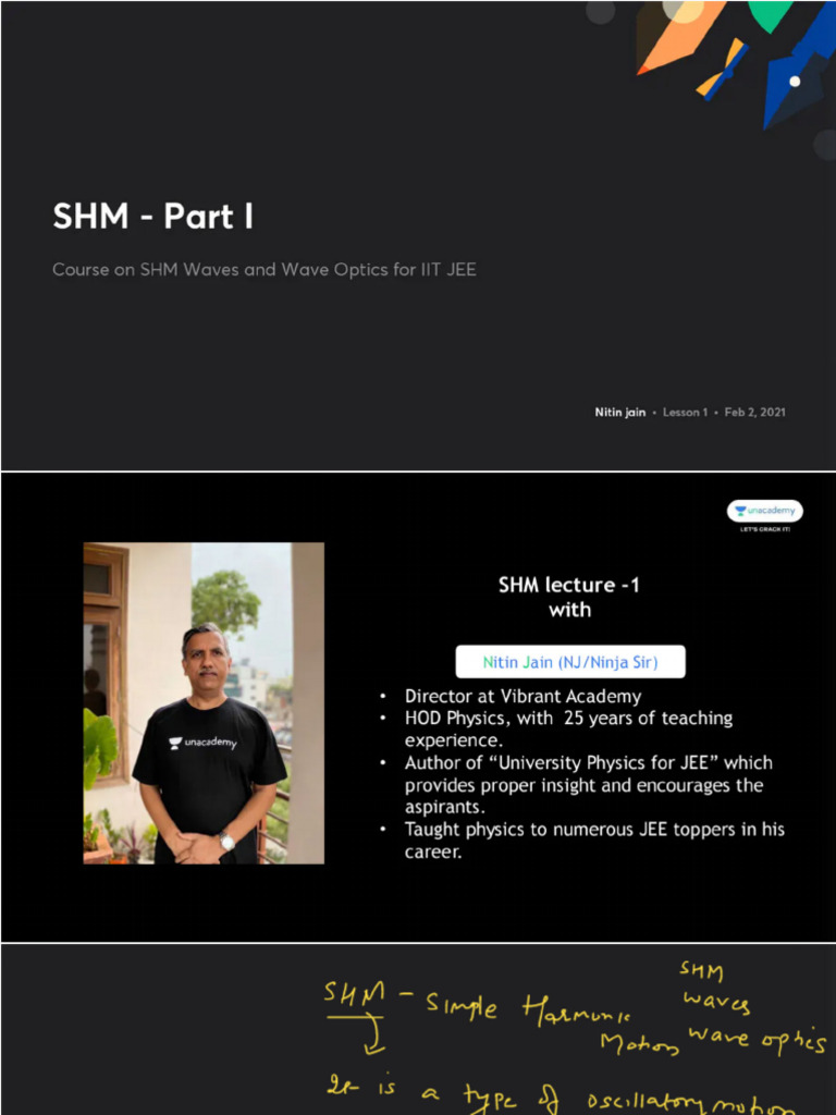 SHM Part I With Anno | PDF