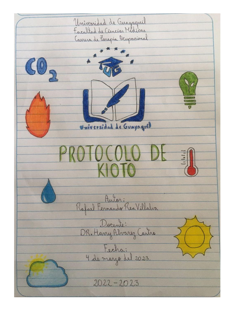 Ensayo (Protocolo de Kioto) (Rafael Fernando Rea Villalva) | PDF