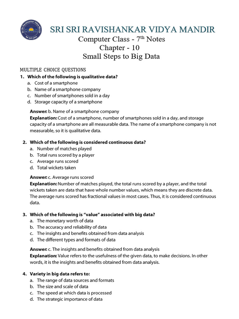 Ch-10 Small Steps to Big Data | PDF