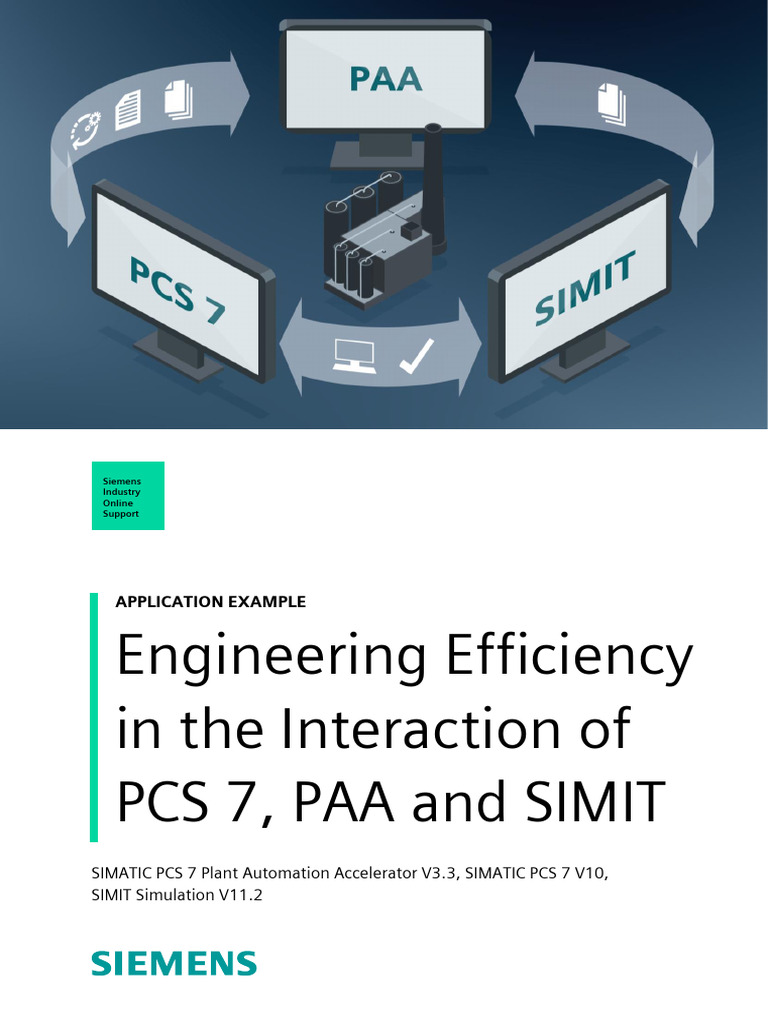 001 PCS7 109770538_PAA_SIMIT_PCS7_V10_DOC_V3_en | PDF | Simulation ...