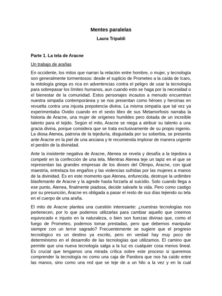 1. Un Trabajo de Arañas | PDF | Araña | Telaraña
